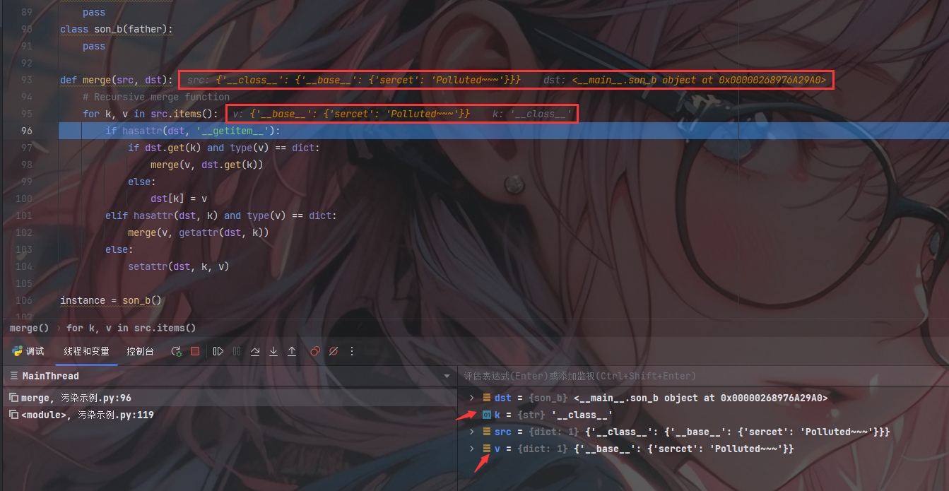 Prototype Pollution In Python | hey's blog